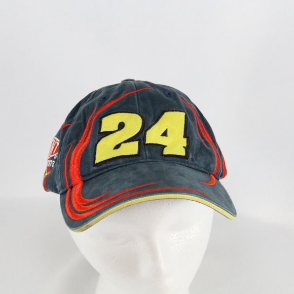 Nascar | Accessories | 24 Jeff Gordon Nascar Dupont Blue Denim Hat Cap ...